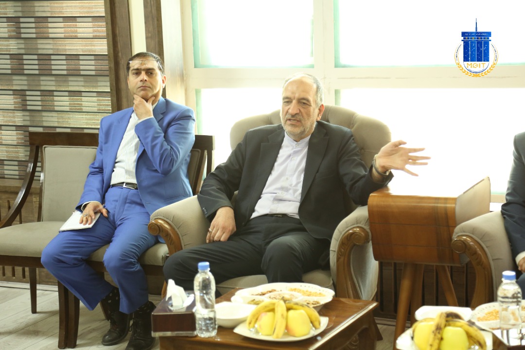 دیدار سرپرست وزارت مخابرات و تکنالوژی معلوماتی با سفیر جمهوری اسلامی